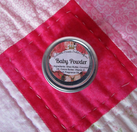 Baby Powder Solid Perfume | Etsy