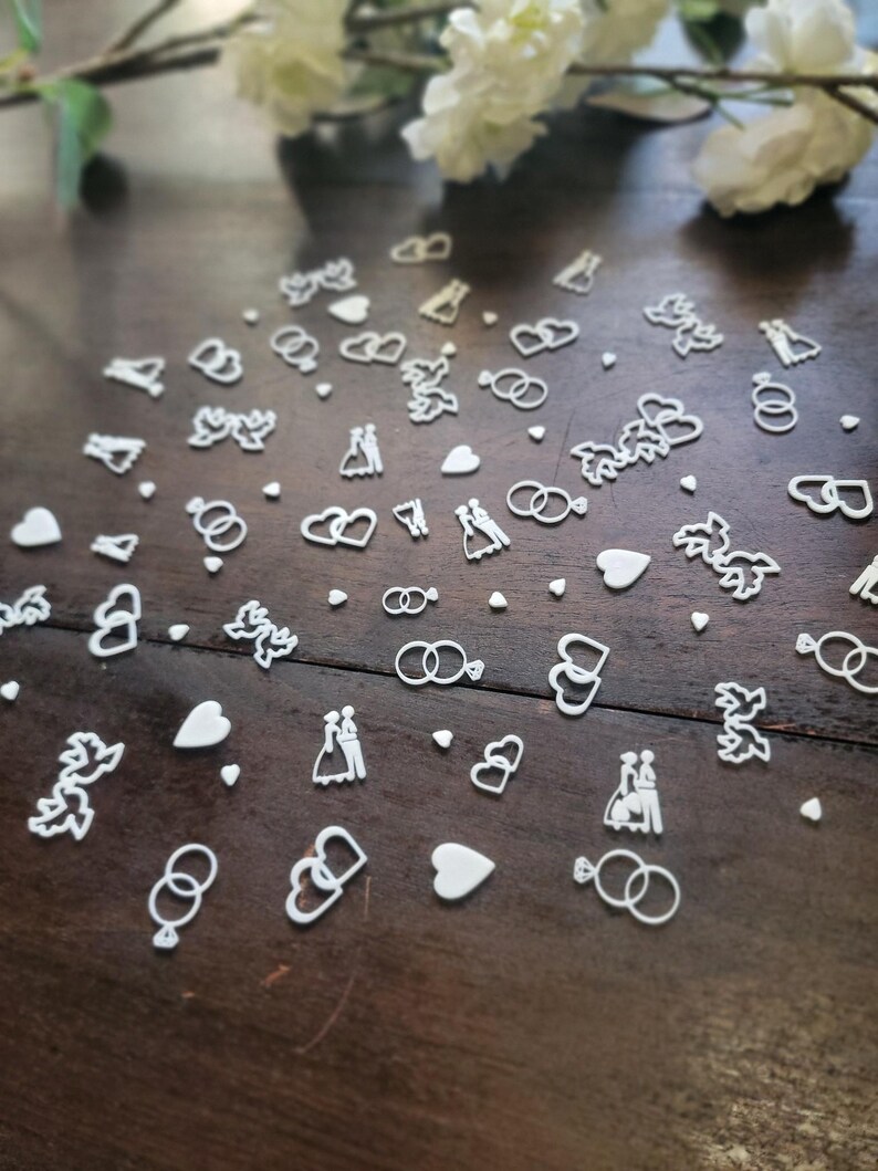 Wedding Table Scatter, Confetti - Etsy