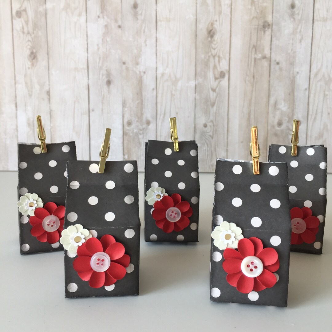 Favor Boxes 10 Milk Carton Favor Boxes Gift Boxes Mini Box Birthday ...