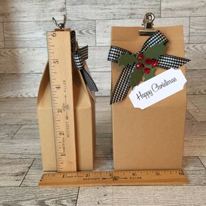 Christmas Party Favor Boxes Kraft Favor Boxes, Milk Carton Boxes ...