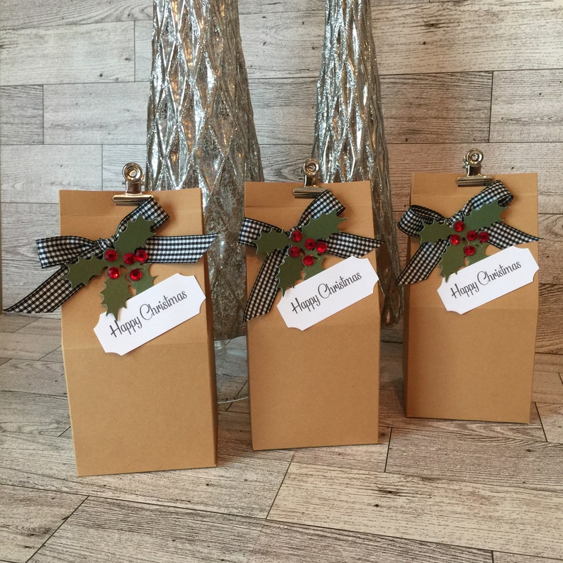 Christmas Party Favor Boxes Kraft Favor Boxes, Milk Carton Boxes ...
