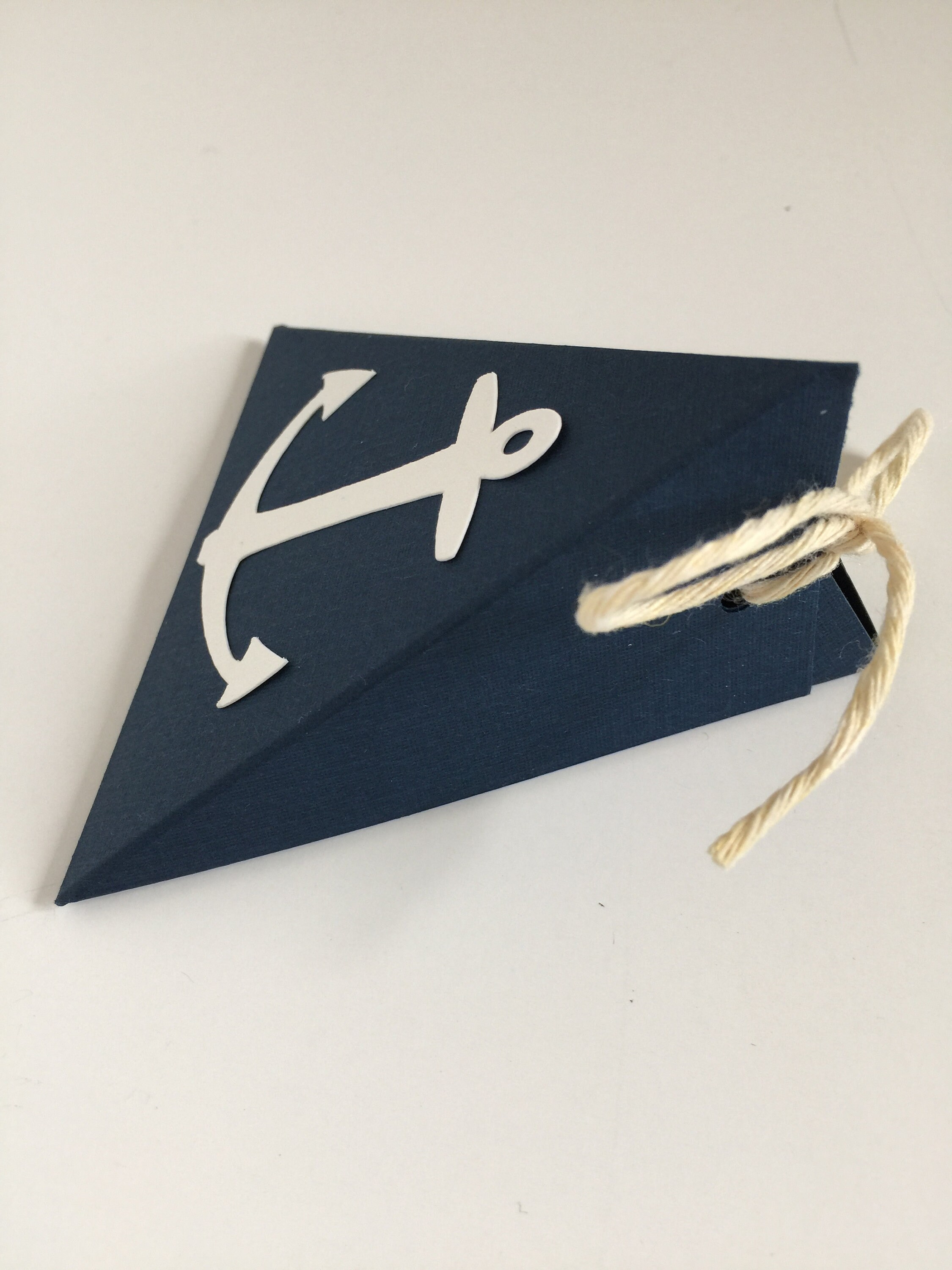 Nautical Favor Box Nautical Gift Boxes Navy Blue Favor Navy - Etsy
