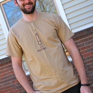 Outlier Adult T-shirt - Etsy