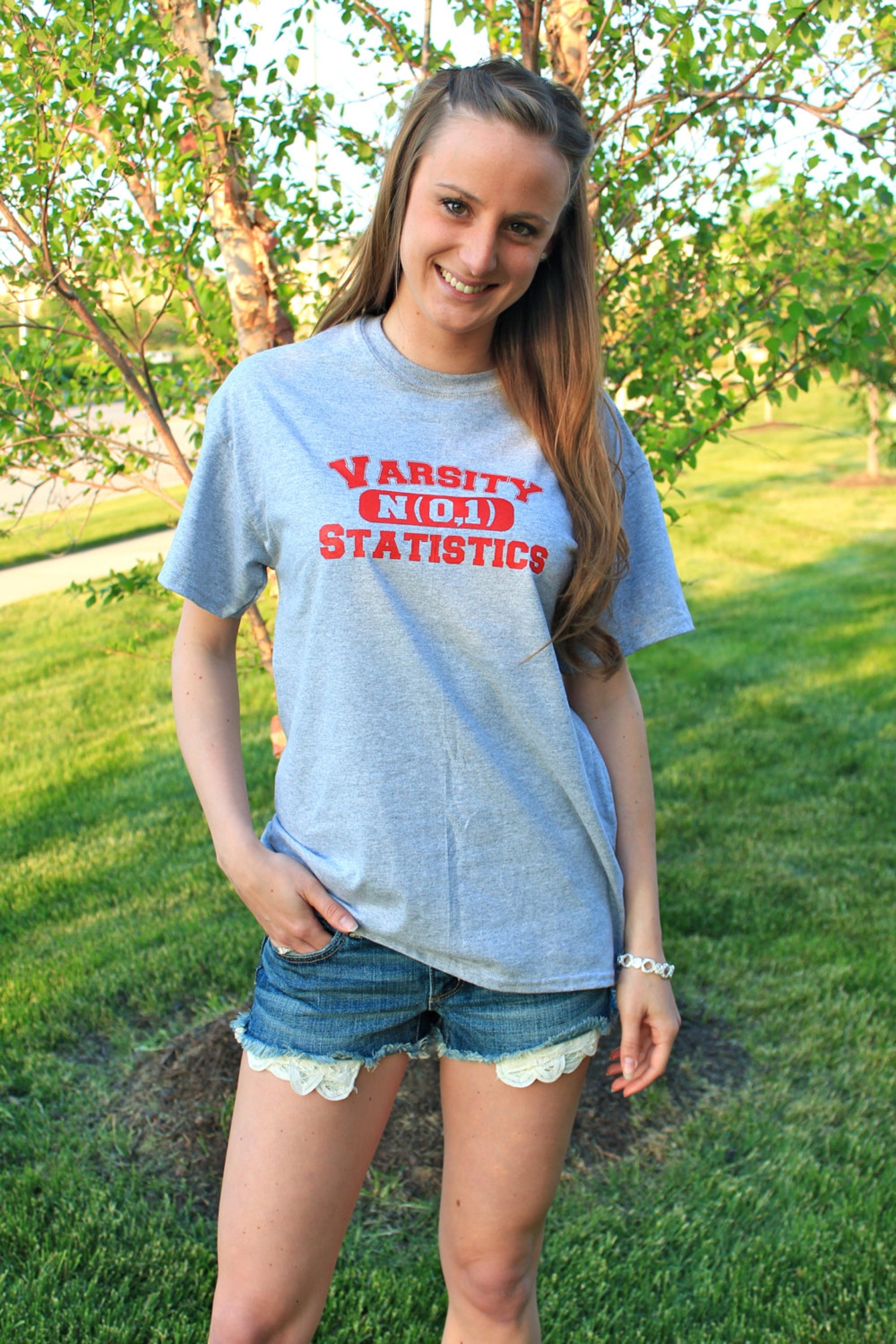 Varsity Statistics T-shirt - Etsy