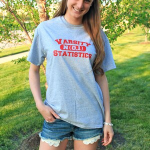 Varsity Statistics T-shirt - Etsy