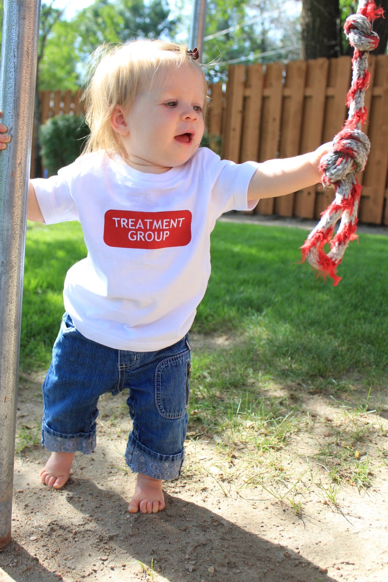 Control and Treatment Group Shirts or Bodysuits One Each - Etsy