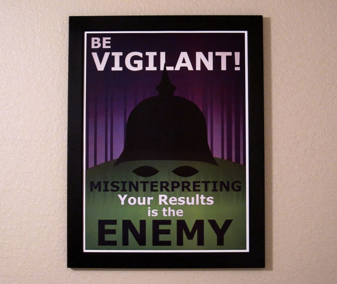 Statistics Propaganda Poster - Be Vigilant - Etsy