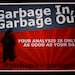 Statistics Propaganda Poster Garbage In Garbage Out - Etsy