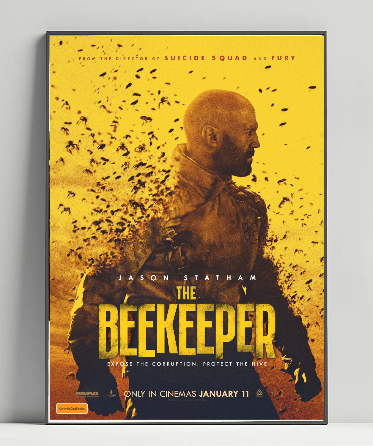 The Beekeeper Movie Posters, The Beekeeper 2024 Poster sold by Renewed ...
