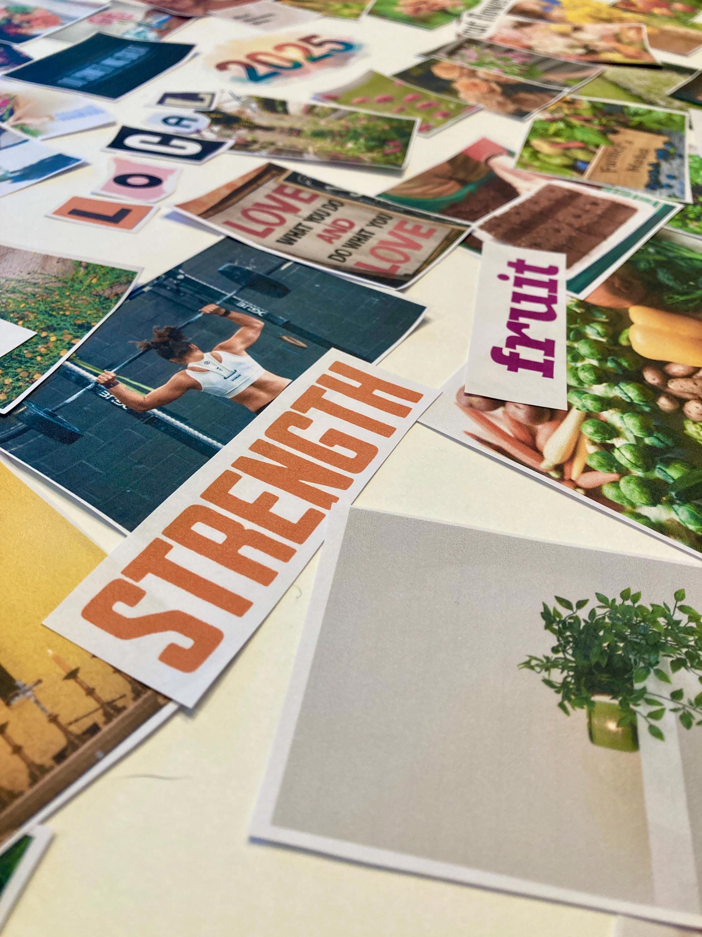 Printable Vision Dream Board for Flower Farmers, Gardeners ...