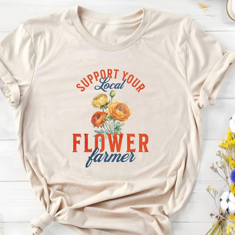 Flower Gardening Shirt - Etsy