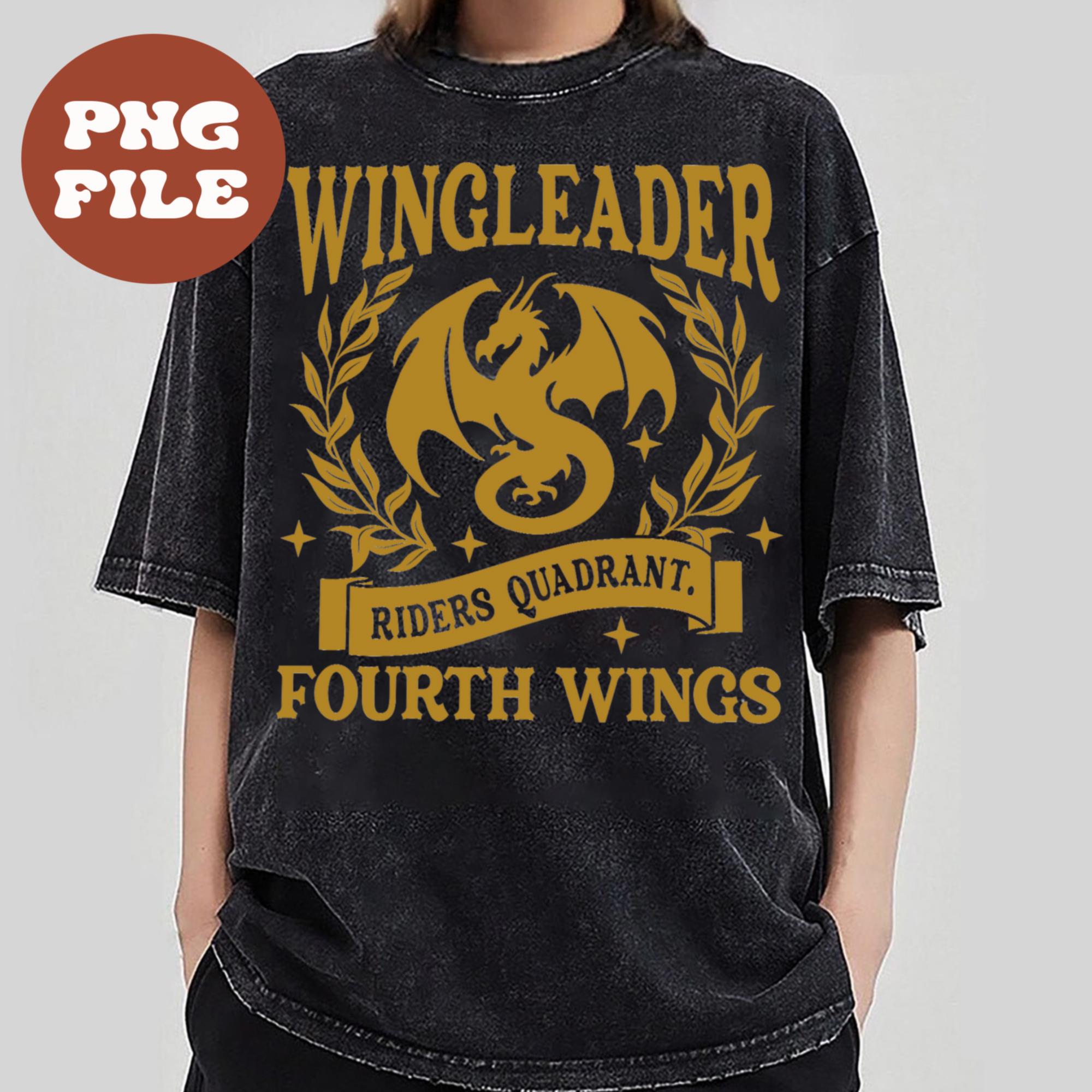 Wingleader Fourth Wing PNG Digital, Riders Quadrant Basgiath War ...