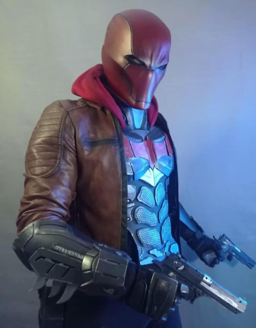 FINISHED Red Hood Suit for Cosplay, Redhood Armor, Batman Series - Etsy