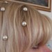Floating Hair Pearls Set of 10 Wedding Bridal Prom Hair | Etsy