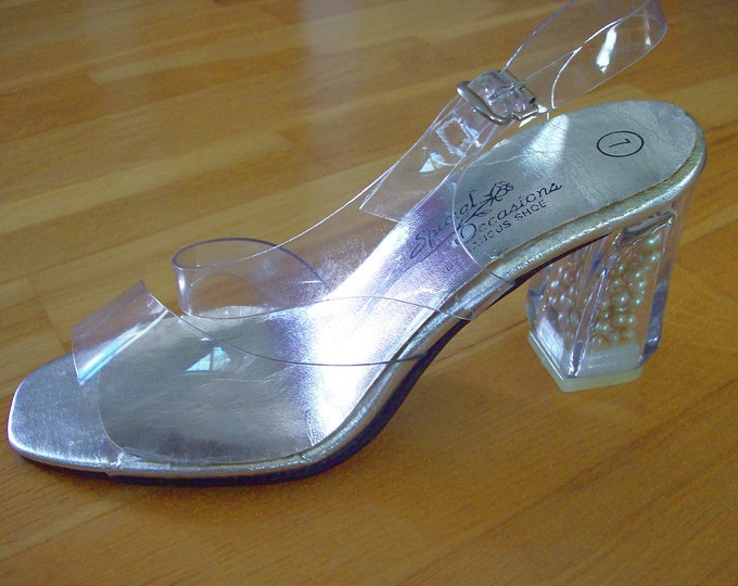 Cinderella Clear Sandal Glass Slipper Bridal Princess Shoe Clear ...