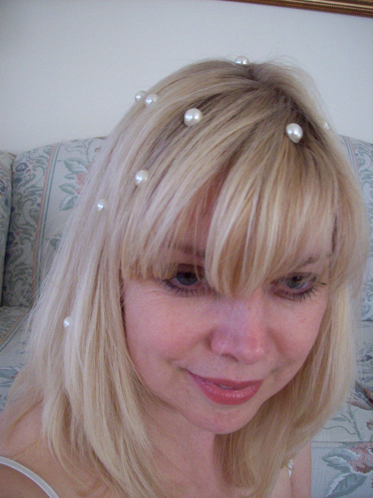 Floating Hair Pearls Set of 10 Wedding Bridal Prom Hair | Etsy