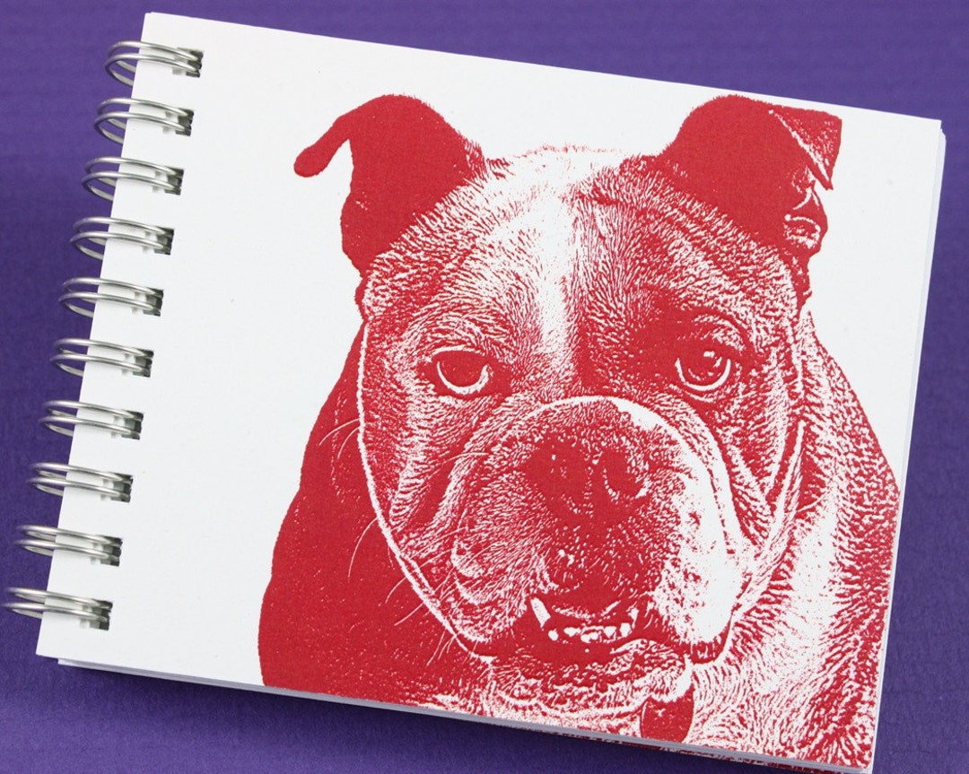 English Bulldog Mini Journal Dog Journal Journal Notebook - Etsy