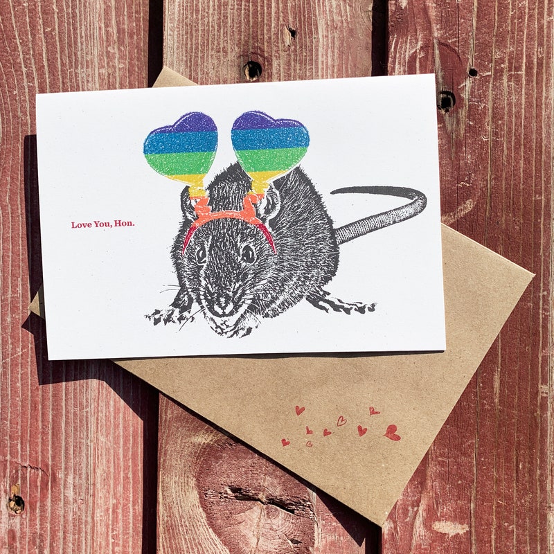 Rat Card - Etsy