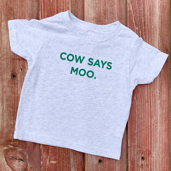 Cow Says Moo - Etsy