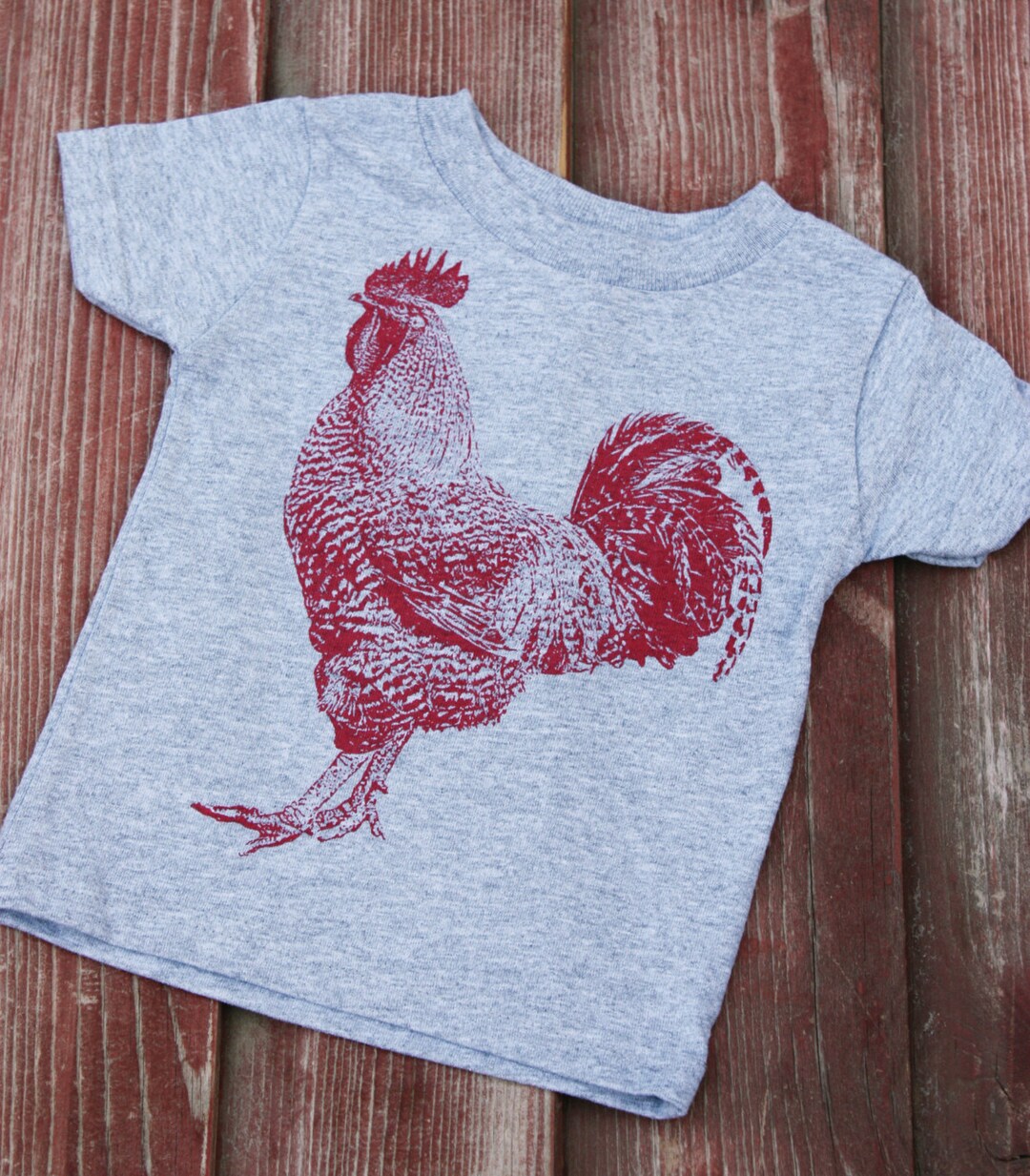 Kids Rooster Shirt Toddler Shirts Rooster Shirt Barnyard - Etsy