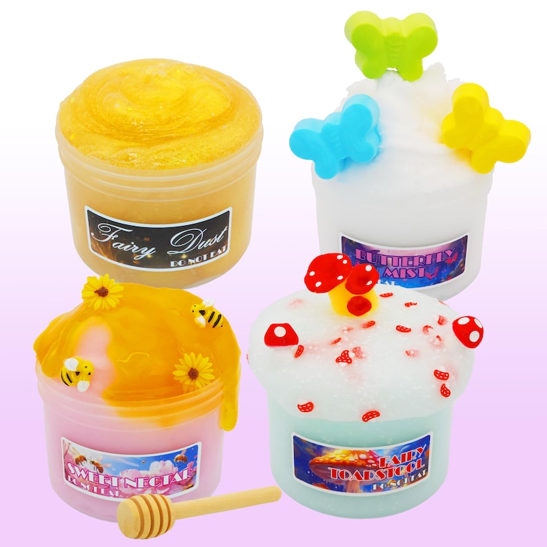 Fairy Garden Slime Bundle - Bundle and Save - Etsy