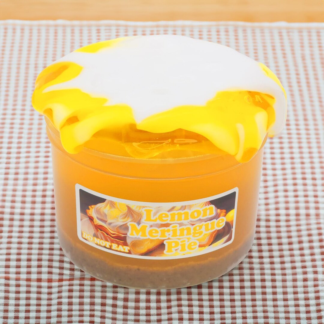 Lemon Meringue Al La Mode Slime - Etsy