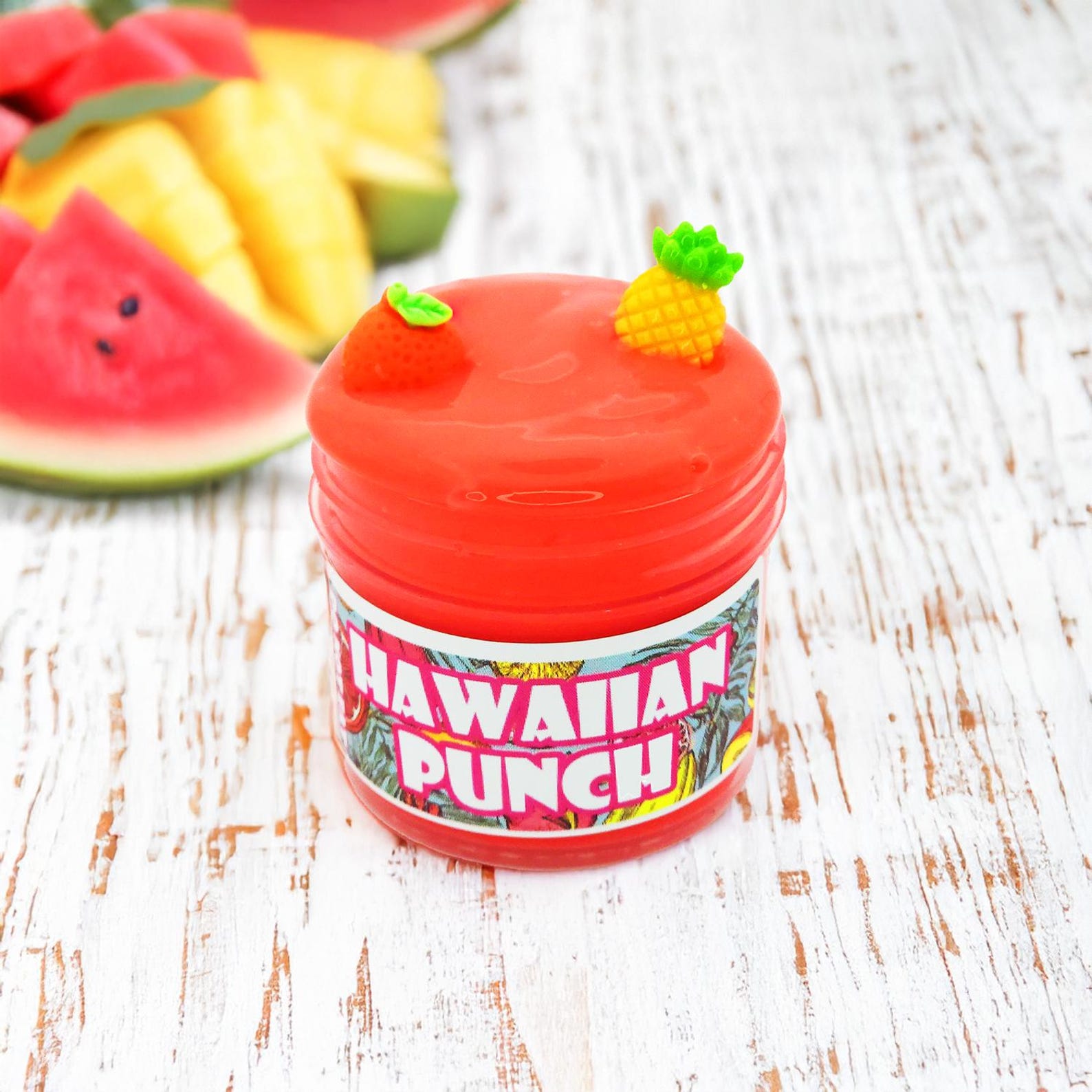 Hawaiian Punch Slime – Thick and Glossy Slime, Tropical Soda Scent ...