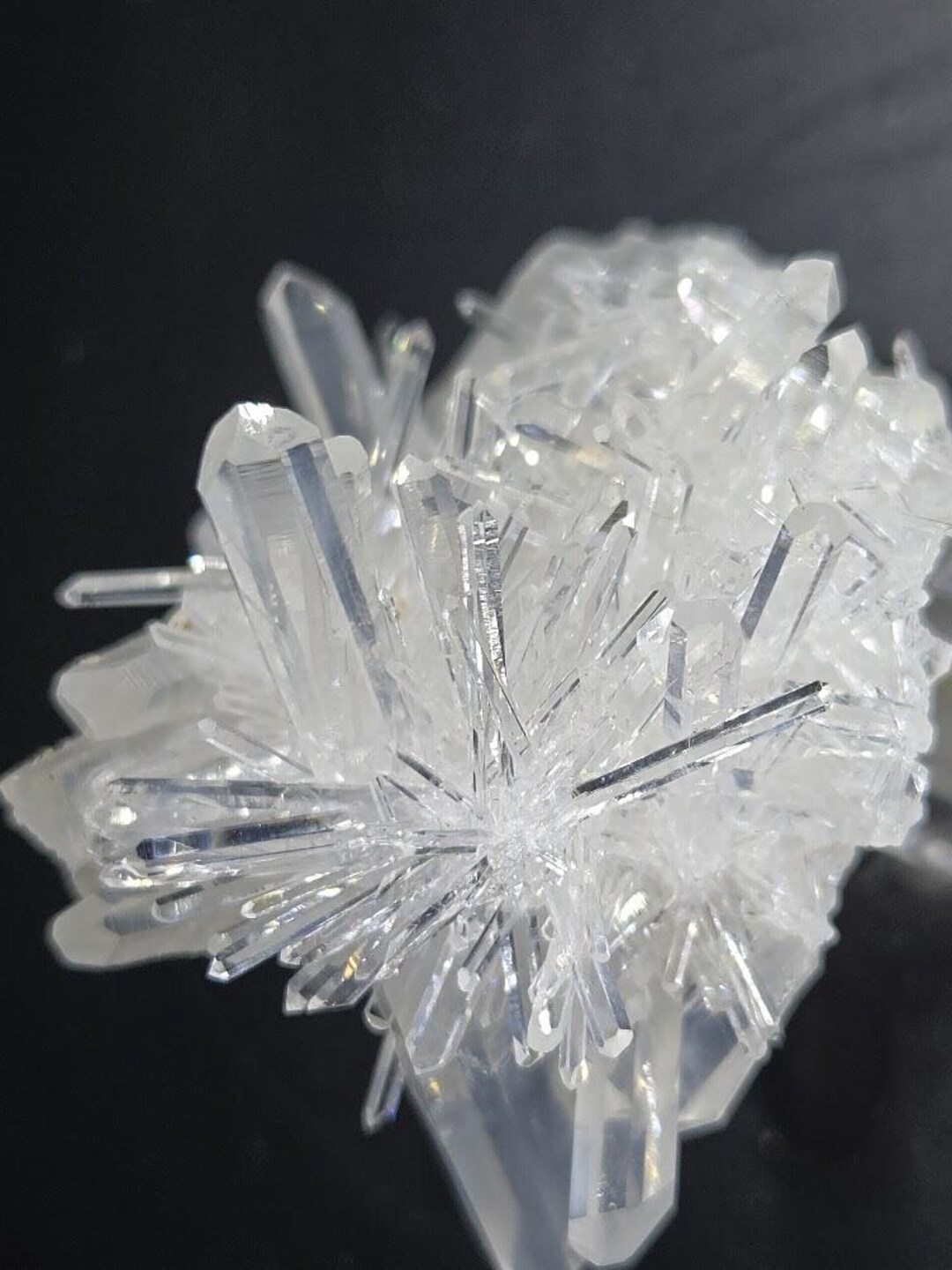 Optical Needle Quartz Crystal Specimen - Clear Quartz Cluster-1 - Etsy