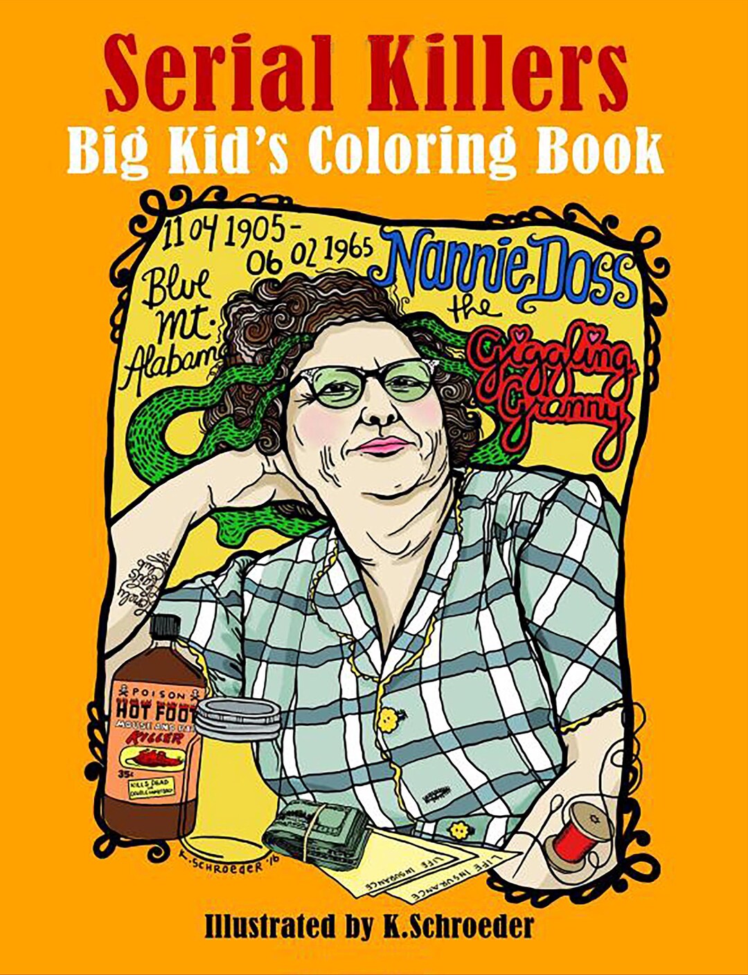 Serial Killers: Adult Coloring Book - Etsy