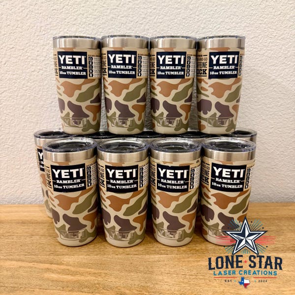 Camo Yeti - Etsy