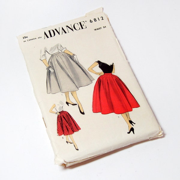 8 Gore Skirt Pattern - Etsy
