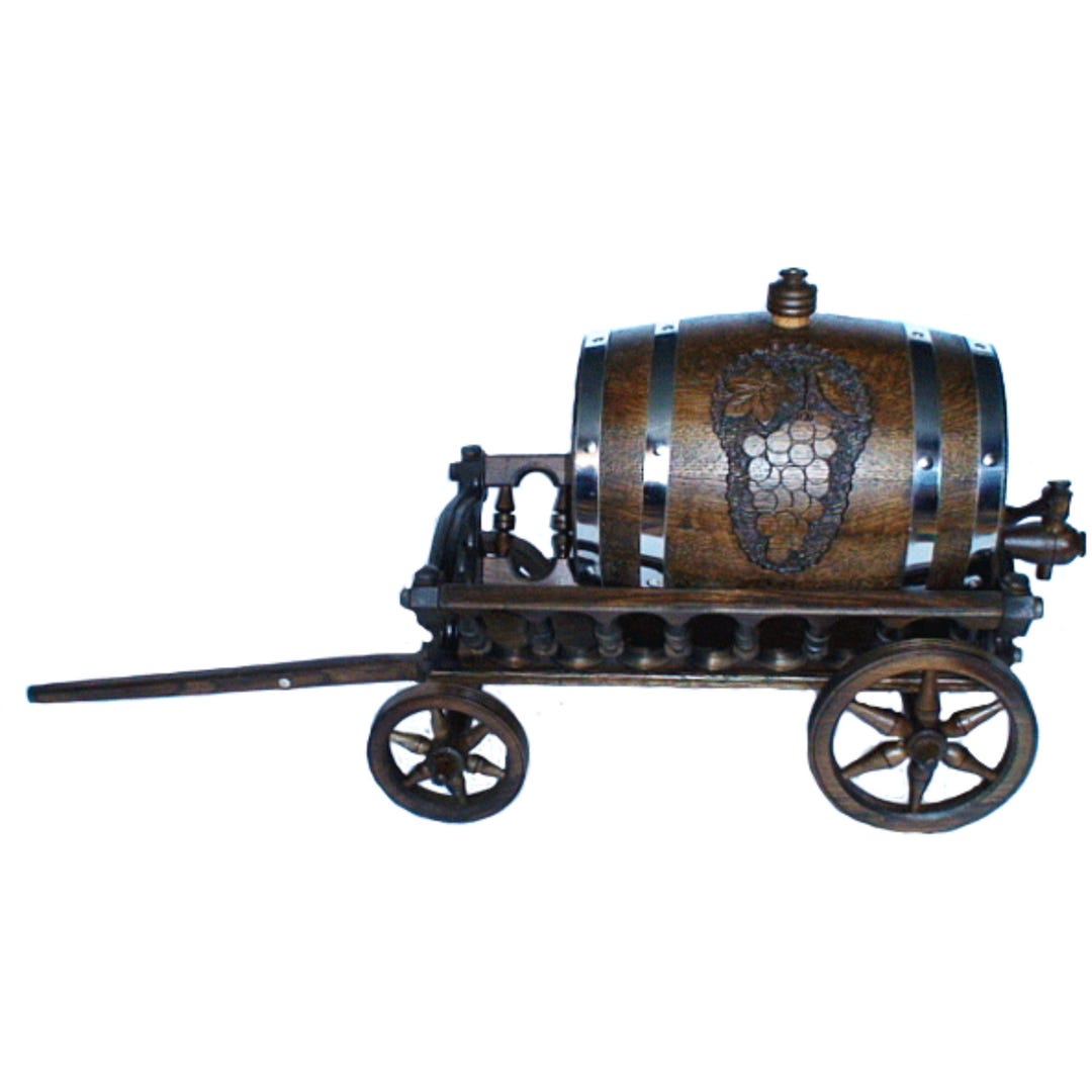 Exclusive Wooden Whiskey Barrel 5L Unique Gift for Valentines Day, Him ...