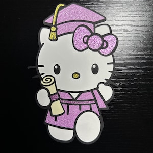 Pink HK Graduation Bouquet Topper - Etsy