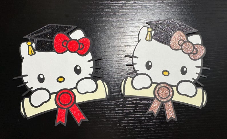 HK Graduation Floral Bouquet Topper - Etsy