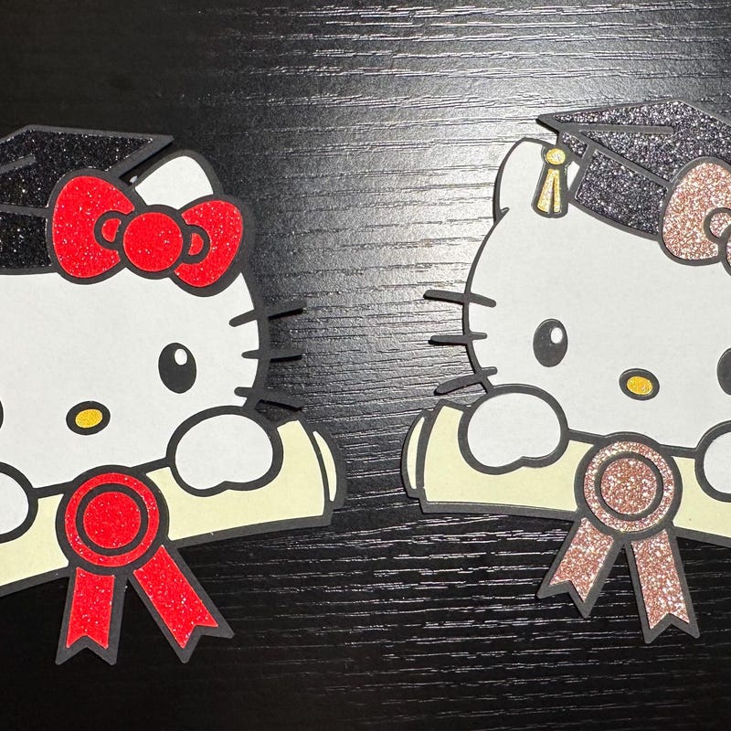 Hello Kittys Graduation - Etsy