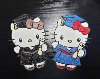 HK Graduation Floral Bouquet Topper - Etsy