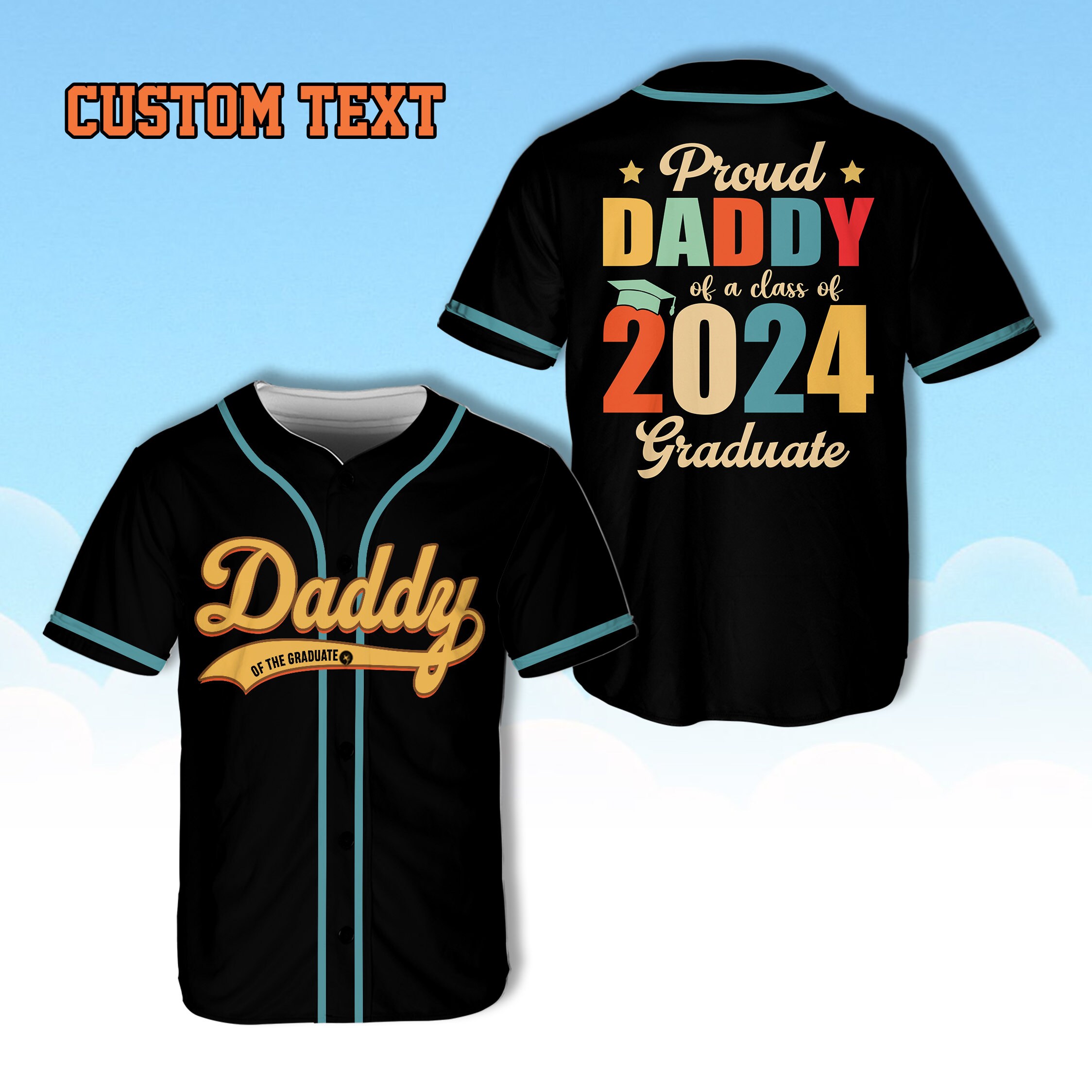 Custom Graduation Baseball Jersey Personalized Senior Class of 2024 ...