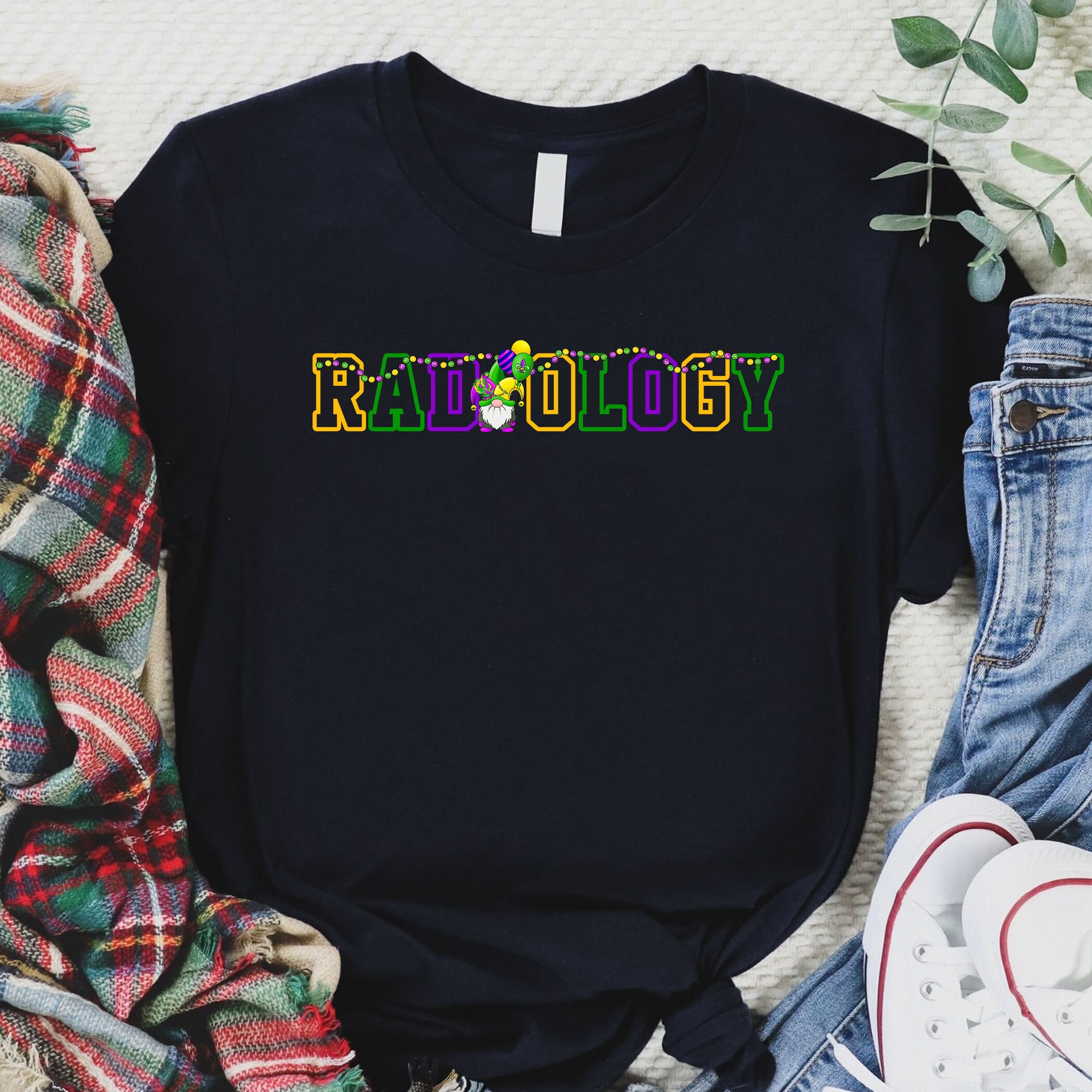 Radiology Nurse Mardi Gras Shirt, Essential Nurse Shirt, Fat Tuesday ...