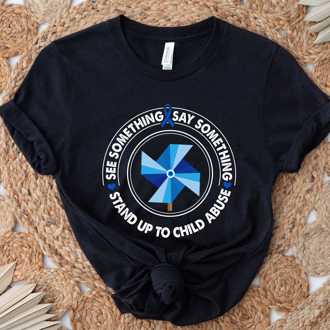 Stand up for Child Abuse Awareness Shirt,pinwheel Foster Care Shirt ...