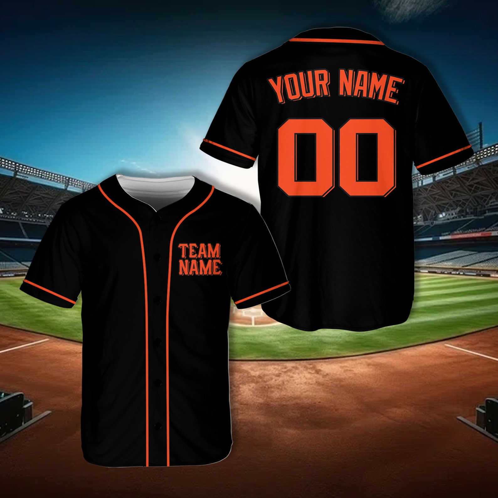 Personalized American Baseball Team Jersey Custom Jersey Color Baseball ...