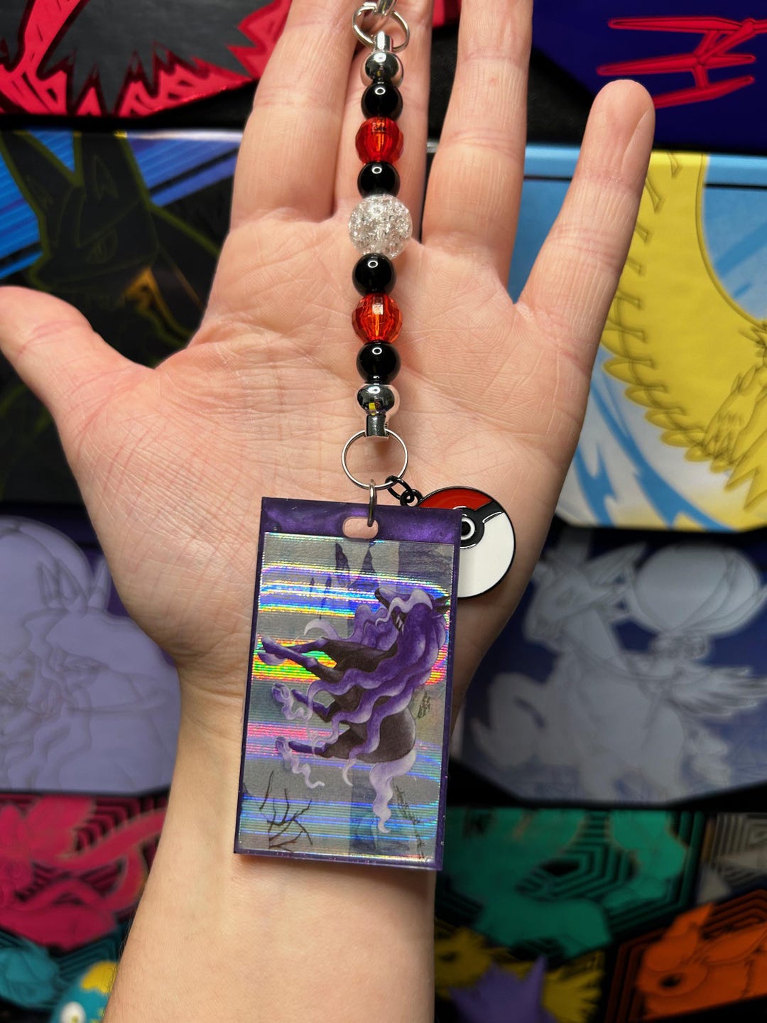 Handmade Pokemon Keychains Rectangle - Etsy