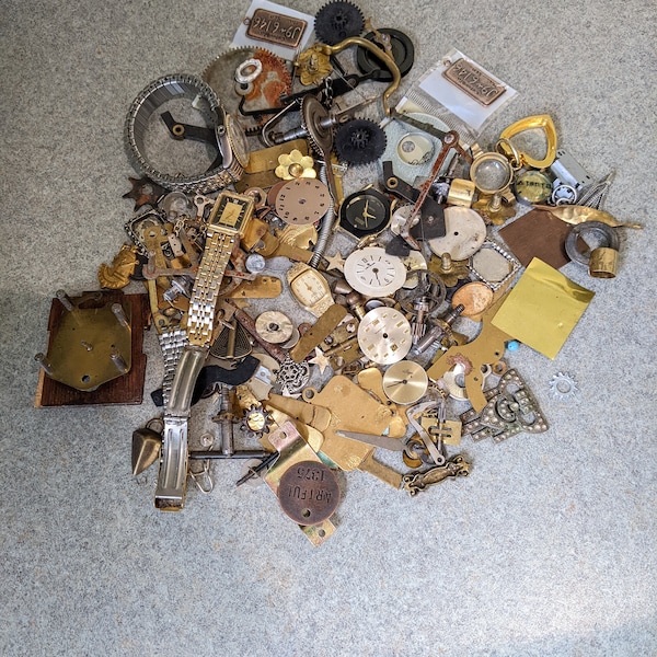 Steampunk Clock Parts - Etsy