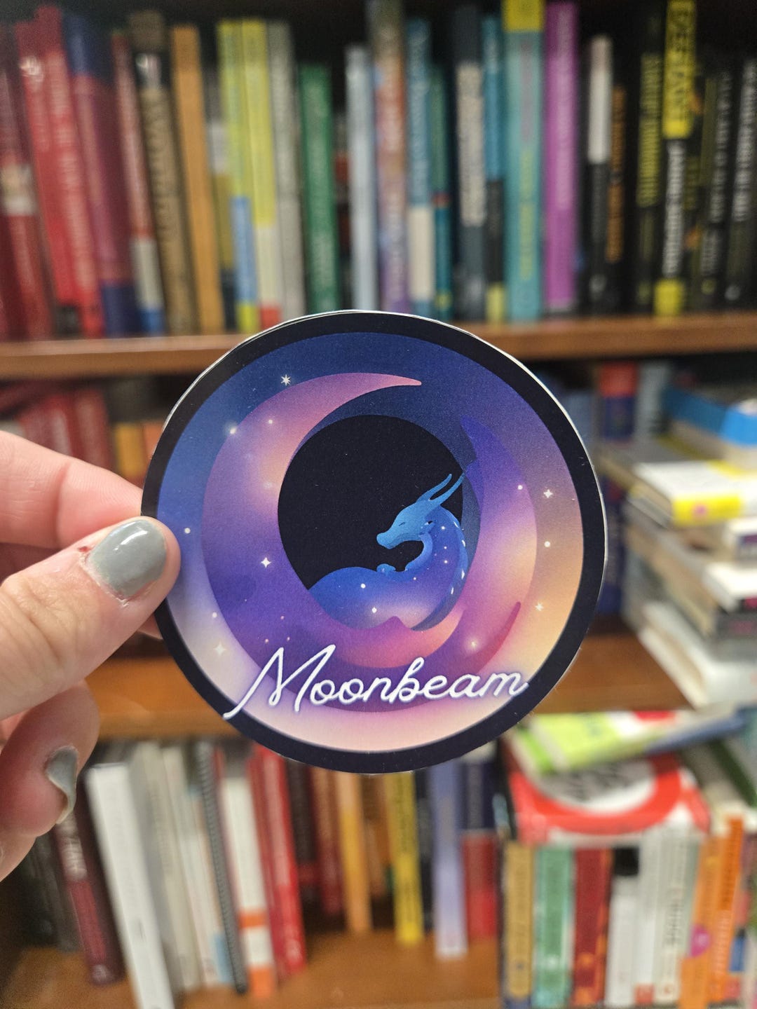 Moonbeam Sticker - When the Moon Hatched Fantasy - Moon Fall Series - Etsy