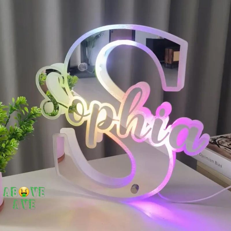 Alphabet Letter Led Lights - Etsy