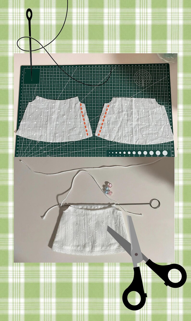 Labubu Doll Dress Sewing Pattern PDF | DIY Clothes Tutorial for Labubu ...