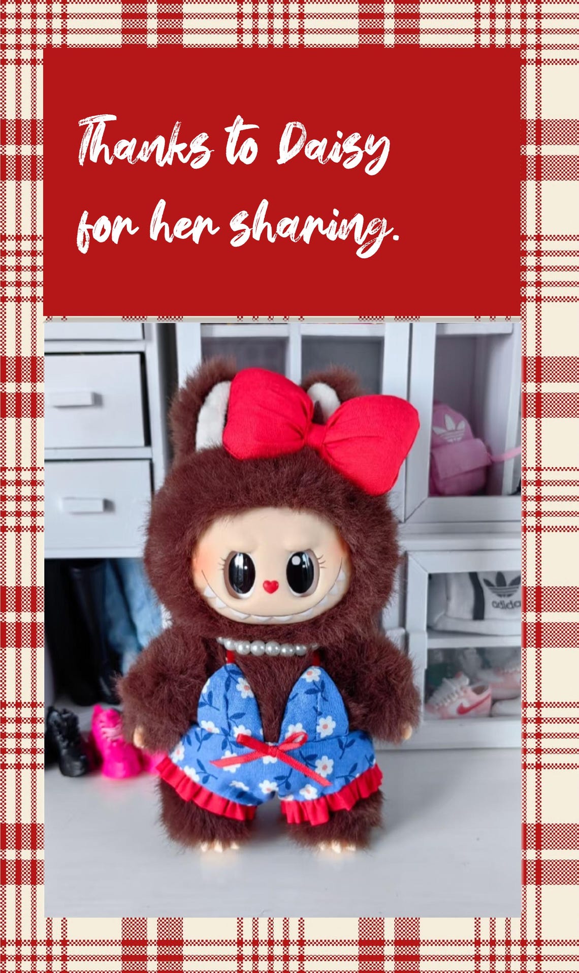 Labubu Doll Swimsuit Sewing Pattern PDF | DIY Clothes Tutorial for ...