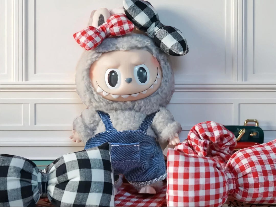 Labubu Sewing Pattern PDF | Cute Clothes & Jumpsuit and Bow Tutorial ...