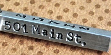 Pet ID Tag - Perfect Aluminum Bar - 4 Sides to Customize Any Way You ...