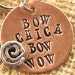BOW CHICA Bow Wow Custom Pet Tag ID Info on the Back Personalized ...