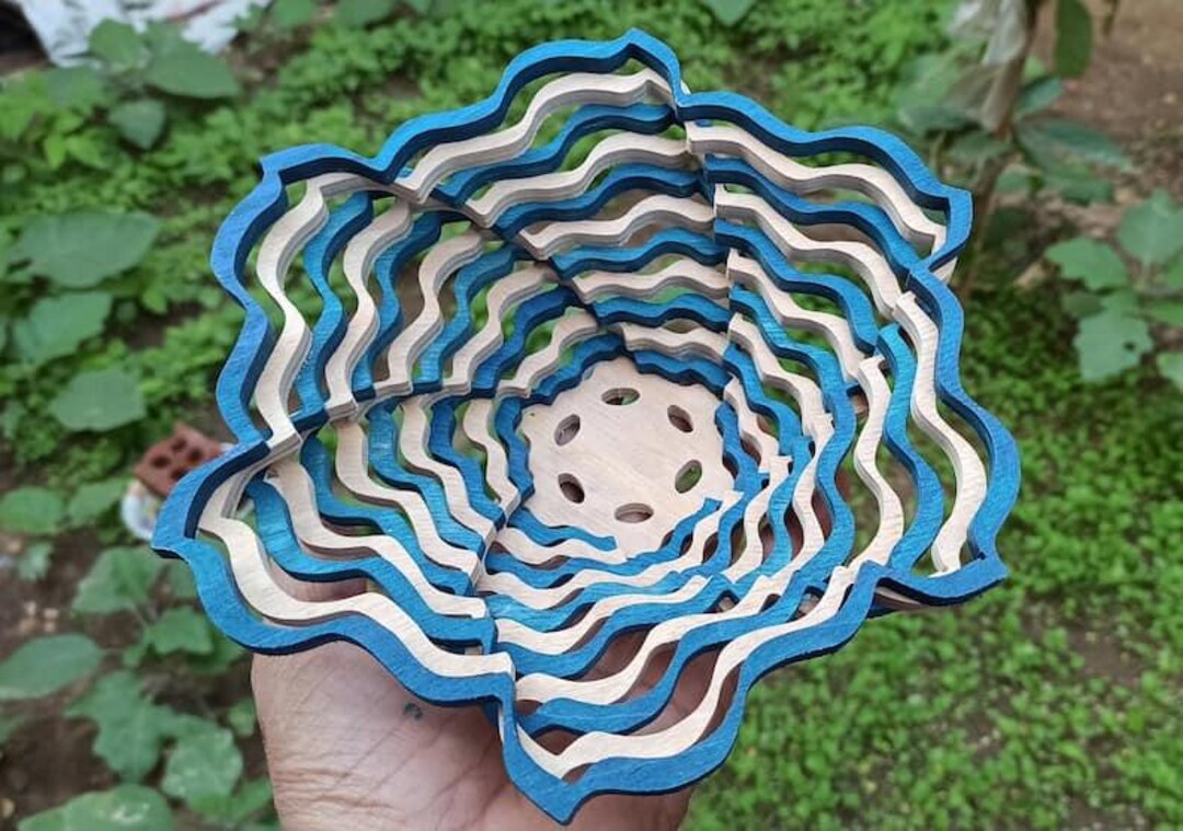 Bowl Digital File for Laser and CNC, DXF SVG Pdf, Laser Cut Files ...